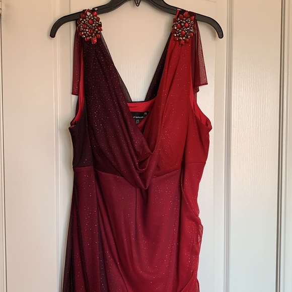 Laura Plus | Dresses | Laura Plus Ombr Evening Gown | Poshmark